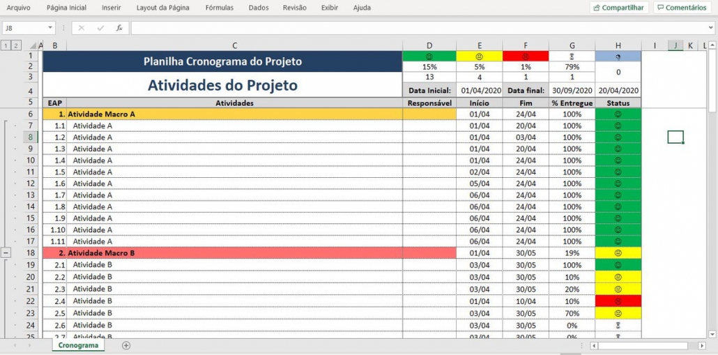 Muitas Planilhas – Pacotes de planilhas